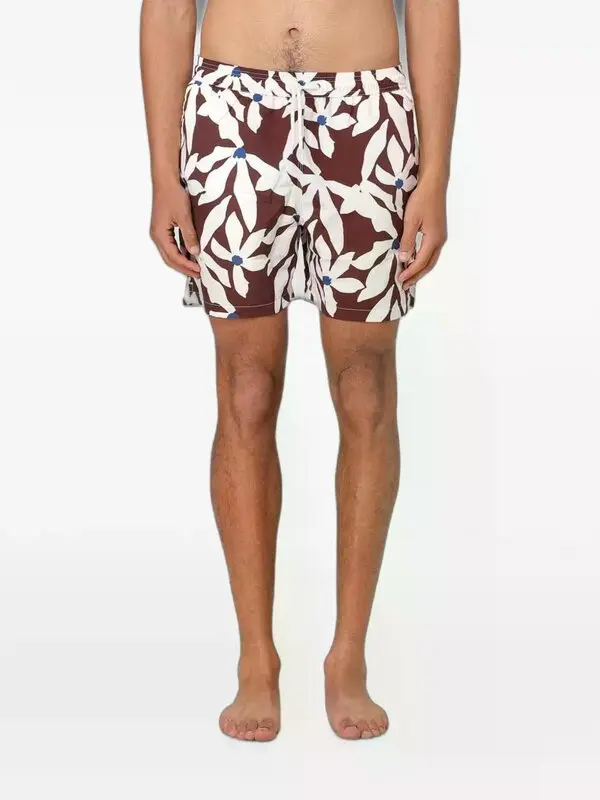 BROOKSFIELD Floral Print Swimming Trunks