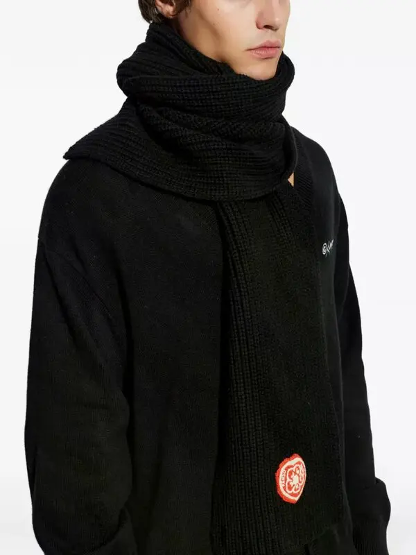 Kenzo Logo-patch Scarf