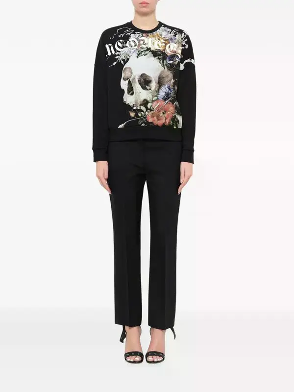 Alexander McQueen Dutch Masters Skull-print Sweatshirt