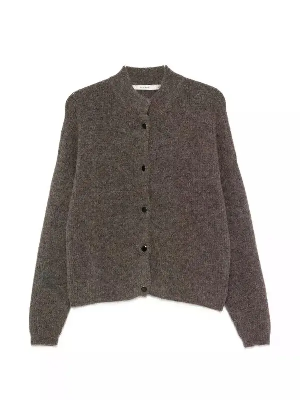 GESTUZ Alpha Button-up Cardigan - Brown