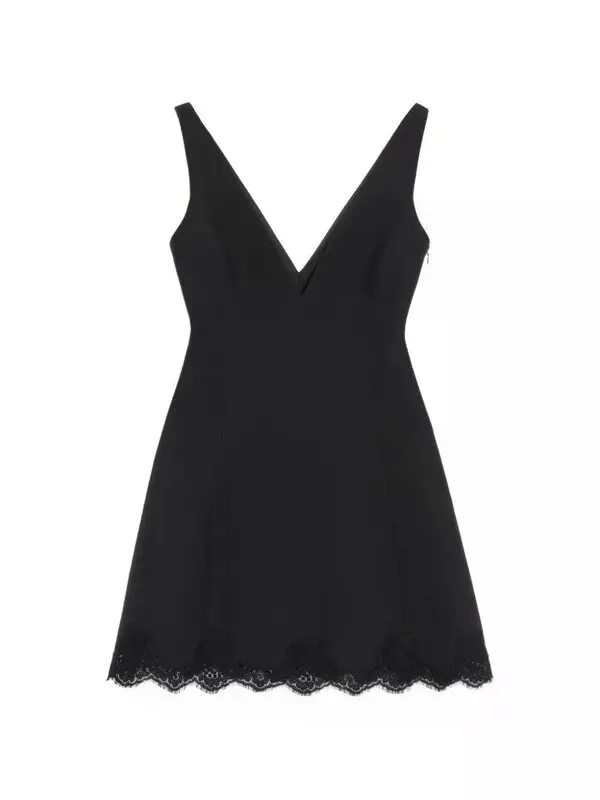 Valentino Garavani Crepe Couture Short Dress - Black