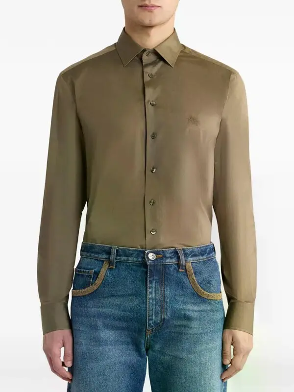 Etro Pegaso-embroidered Shirt