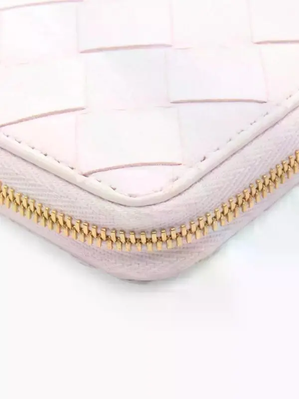 Bottega Veneta 2000s Intrecciato Leather Wallet