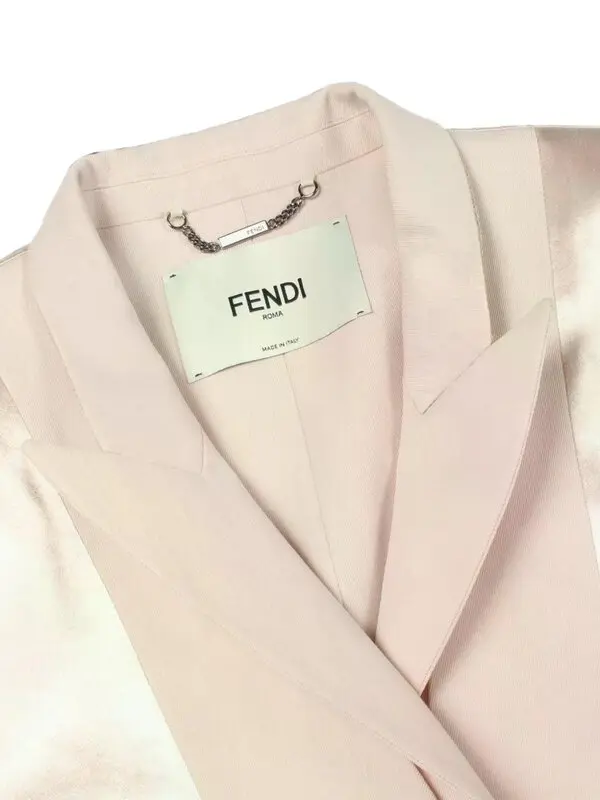 Fendi Cropped Tailored Blazer