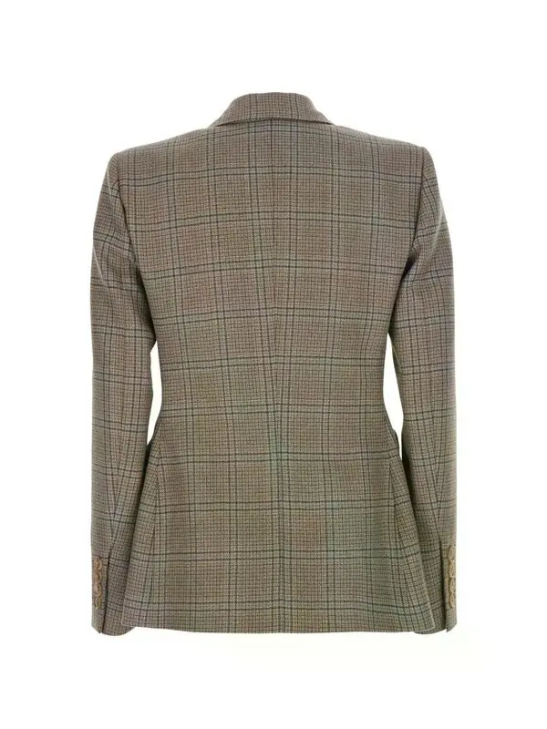 BLAZÉ MILANO Double-breasted Check Blazer