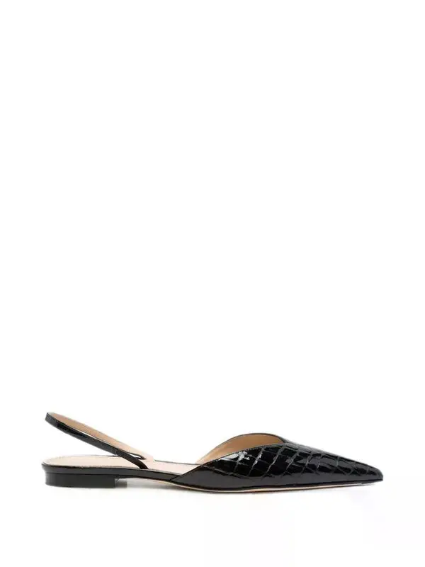 Victoria Beckham Angle Slingback Pumps - Black