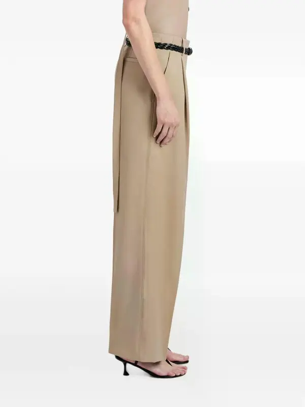 Proenza Schouler Halima Pants In Wool Gabardine