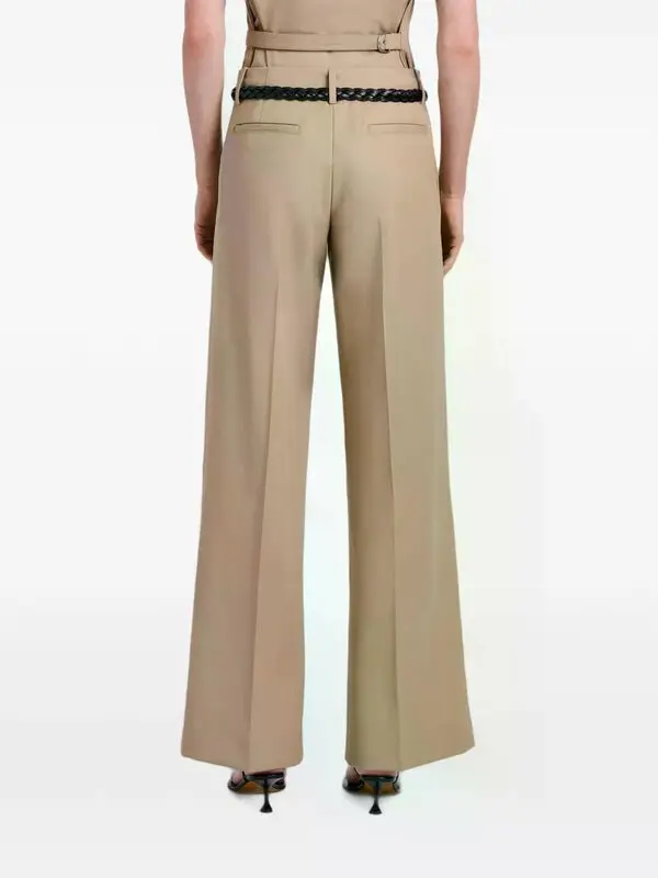 Proenza Schouler Halima Pants In Wool Gabardine