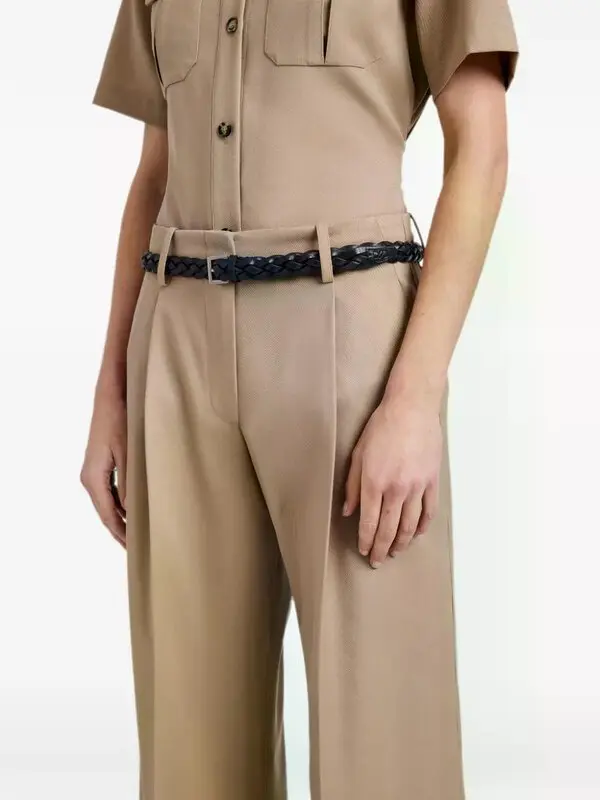 Proenza Schouler Halima Pants In Wool Gabardine