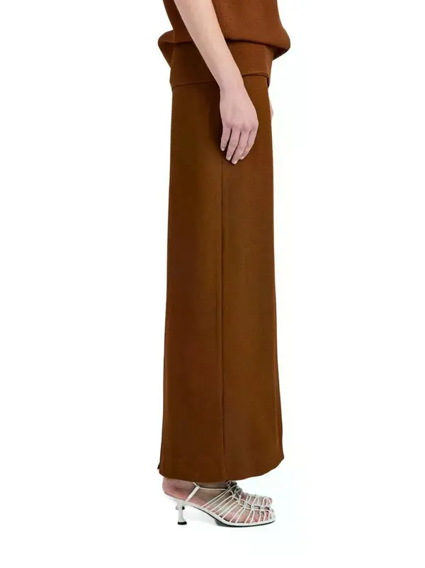 Proenza Schouler Liora Skirt In Heavy Sable