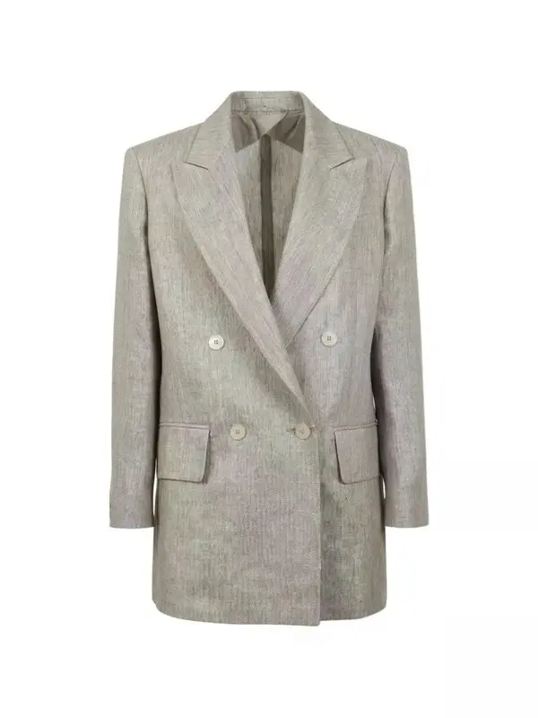 Max Mara Olimpia Double-breasted Blazer - Neutrals