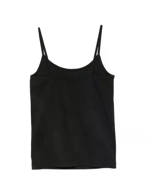 MC2 SAINT BARTH Bead-embellished Ribbed Top