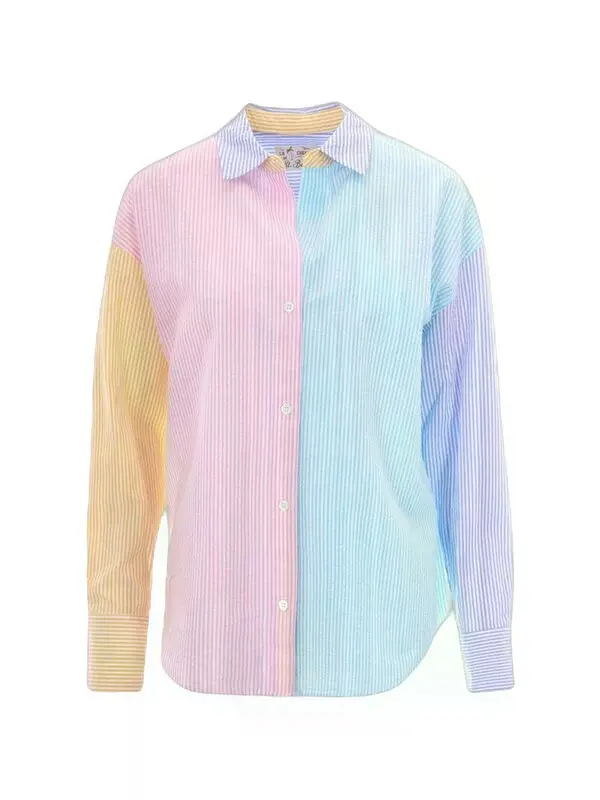 MC2 SAINT BARTH Striped Cotton Shirt