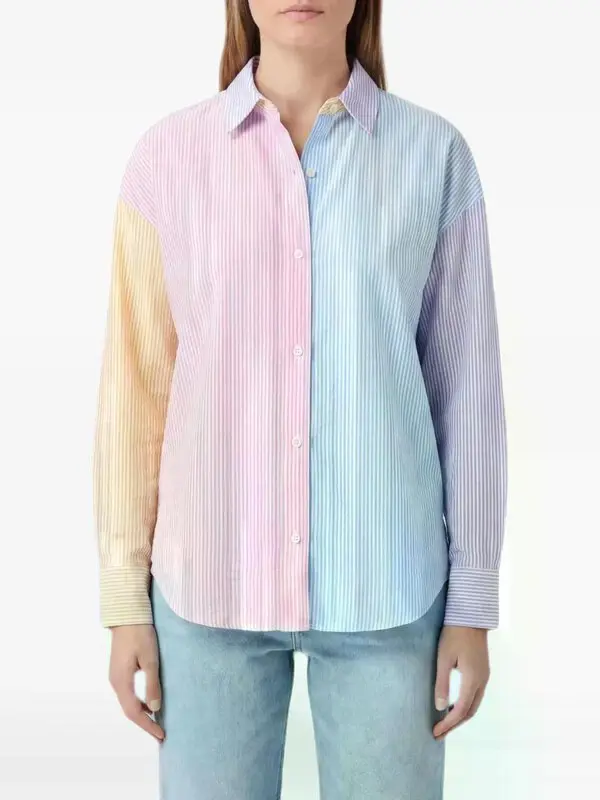 MC2 SAINT BARTH Striped Cotton Shirt