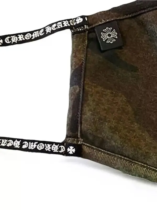 Chrome Hearts Cross Plus Camo-print Face Mask
