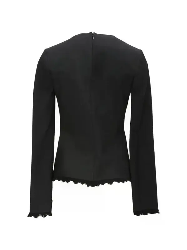 TOM FORD Fringed Long-sleeve Blouse