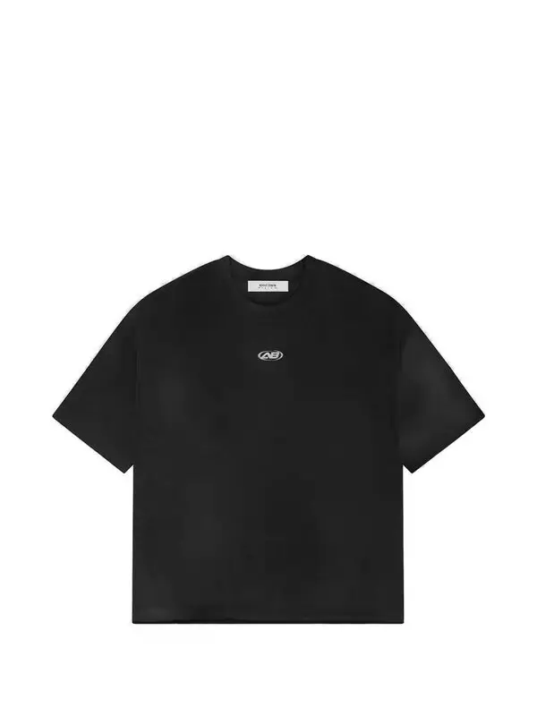 ABOUT:BLANK Raw Hem Ellipse T-shirt