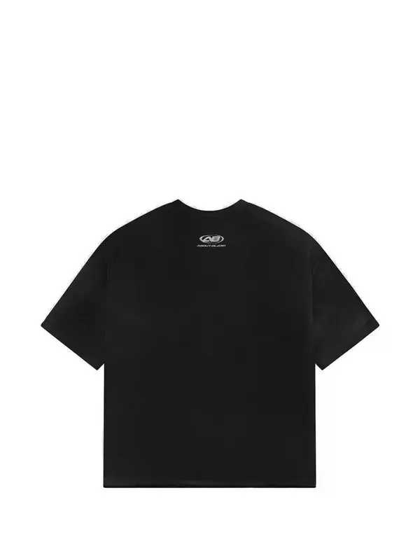 ABOUT:BLANK Raw Hem Ellipse T-shirt