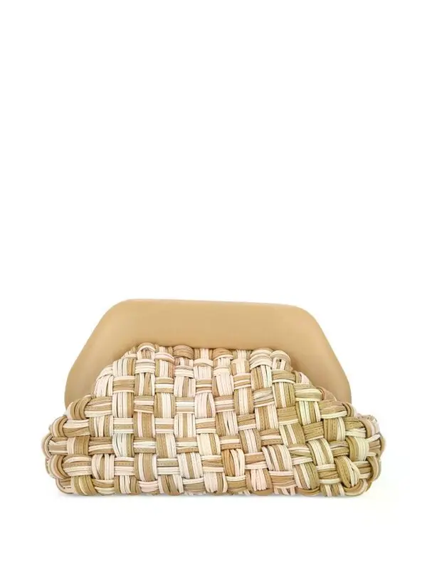 THEMOIRE Tia Clutch Bag - Neutrals