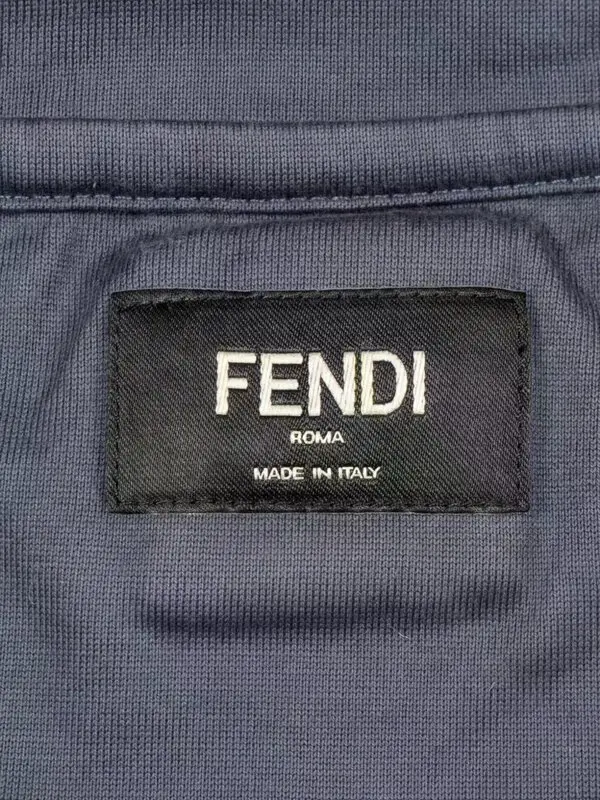 Fendi 2000s Logo-embroidered T-shirt