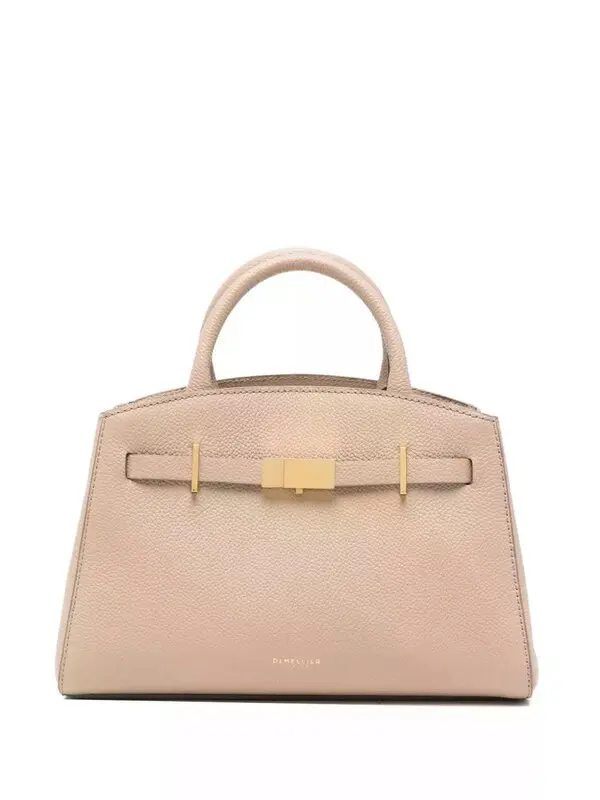 DEMELLIER Small Hudson Leather Tote Bag