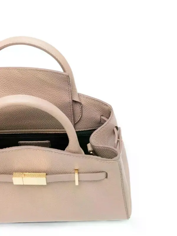 DEMELLIER Small Hudson Leather Tote Bag