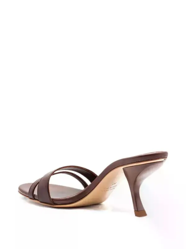 GIABORGHINI Double-strap Square-toe Sandals