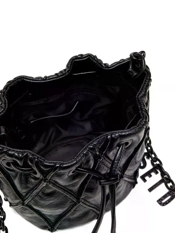 DIESEL® Charm-d Diamond-quilted Bucket Bag