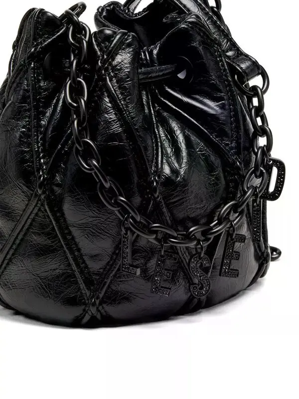 DIESEL® Charm-d Diamond-quilted Bucket Bag