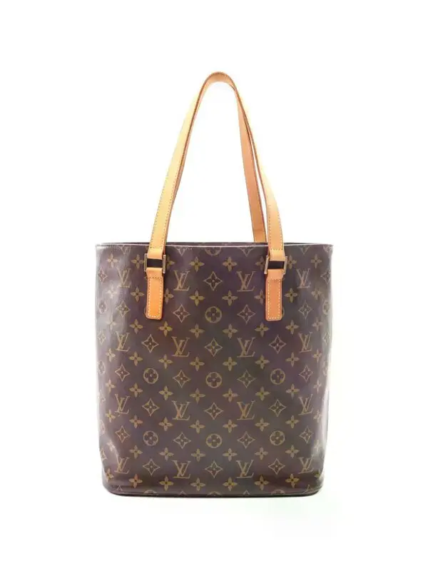 LOUIS VUITTON Monogram Canvas Tote Bag - Brown