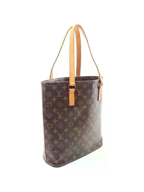 LOUIS VUITTON Monogram Canvas Tote Bag - Brown