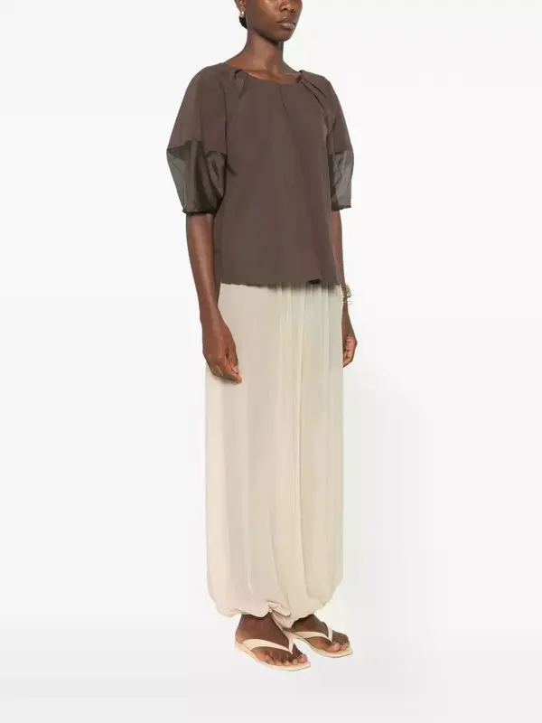 Sú Pleated-detail Blouse