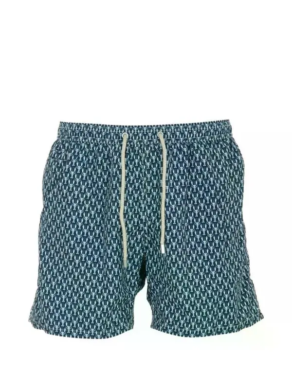 MC2 SAINT BARTH Lobster Print Swim Shorts