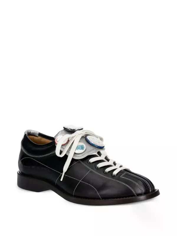 Kenzo Embellished Leather Derby Shoes