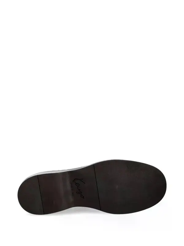 Kenzo Embellished Leather Derby Shoes