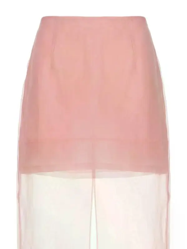 Monse Organza Midi Skirt