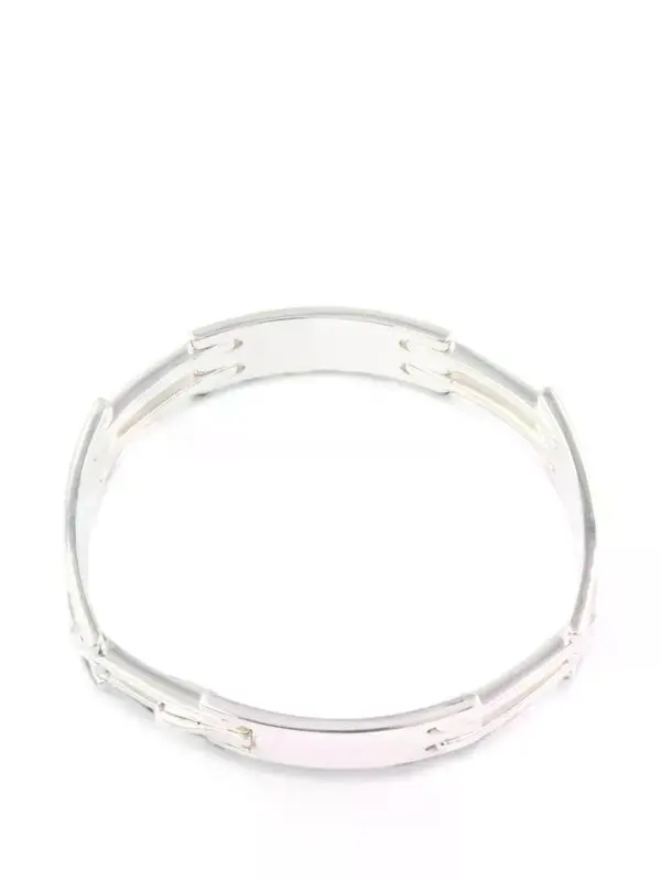 Gucci Engraved Link Bracelet