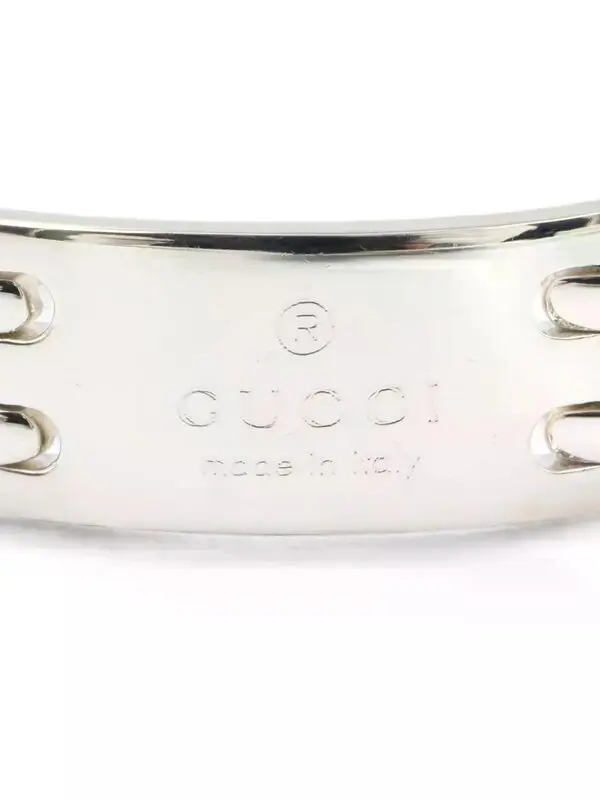 Gucci Engraved Link Bracelet