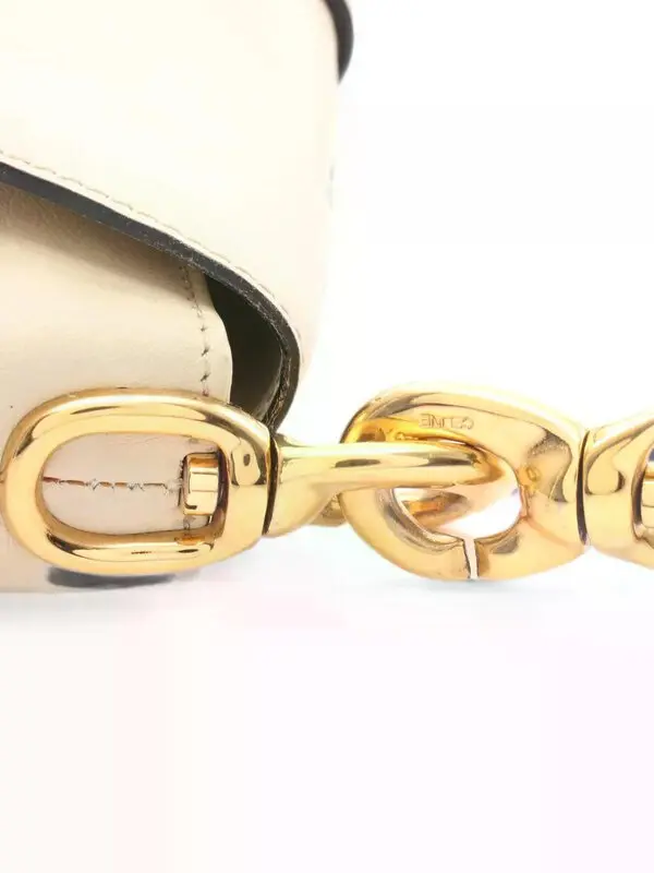 Celine 2000s Logo-plaque Shoulder Bag