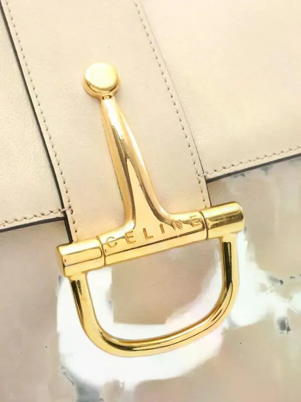 Celine 2000s Logo-plaque Shoulder Bag
