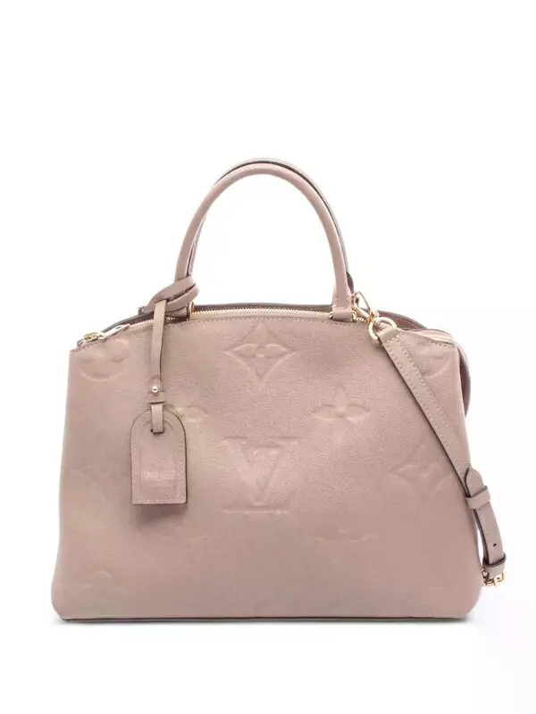 LOUIS VUITTON Grand Palais Monogram Empreinte Tote Bag - Neutrals