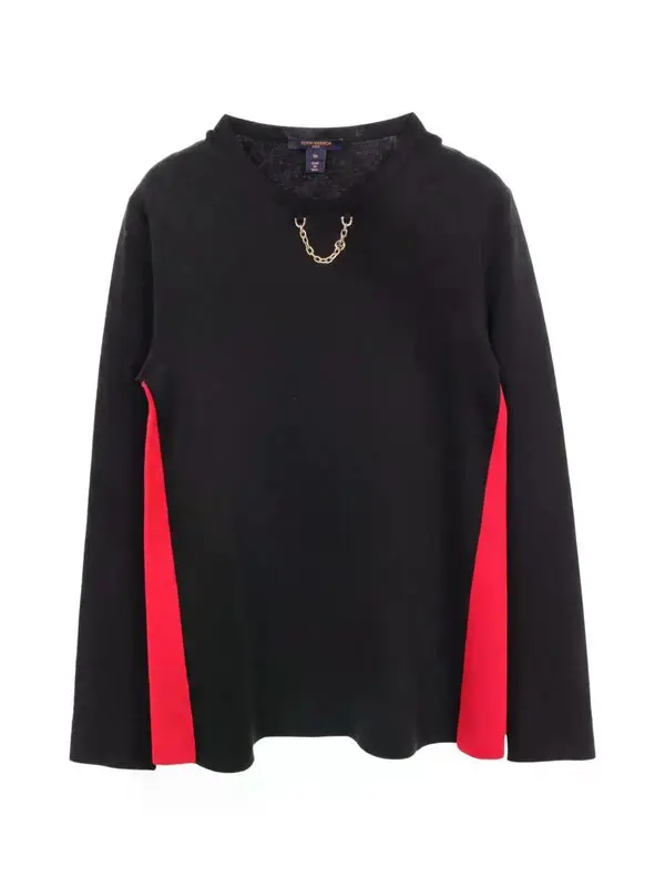 LOUIS VUITTON Monogram Sweater - Black