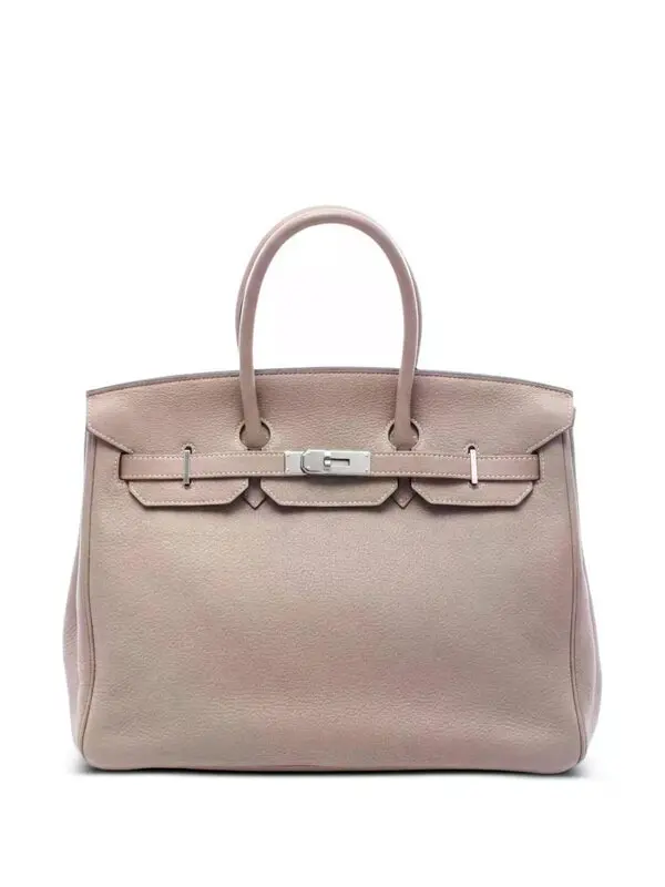 Hermès 2010 35 Birkin Tote Bag - Neutrals