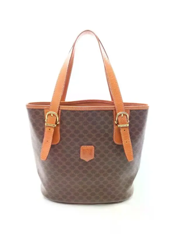 Celine Macadam Tote Bag - Brown