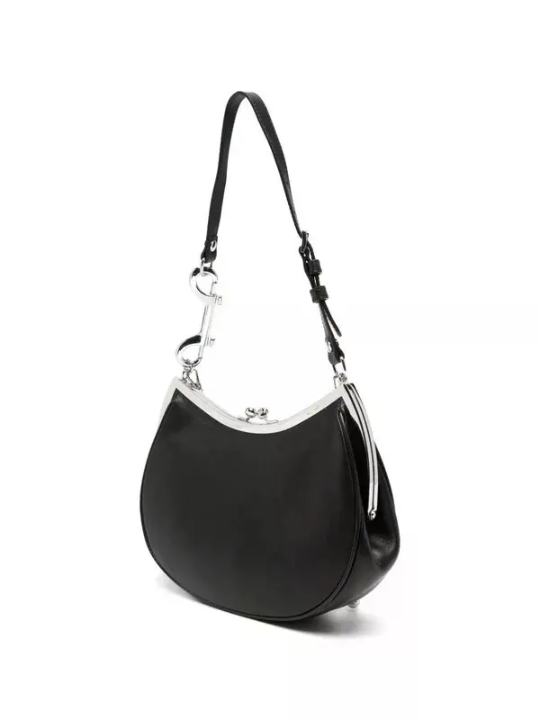 VIVIENNE WESTWOOD Charm Embellished Leather Shoulder Bag