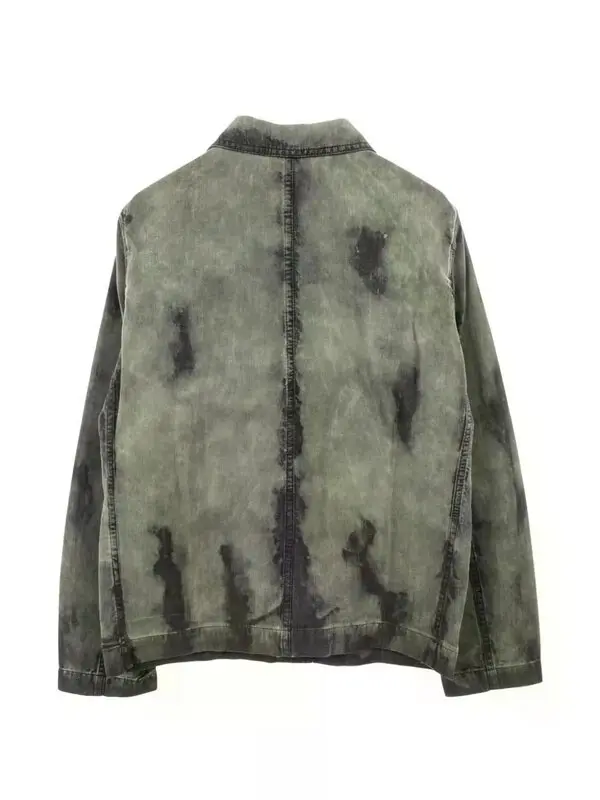 Dior Bee Embroidery Shirt - Green