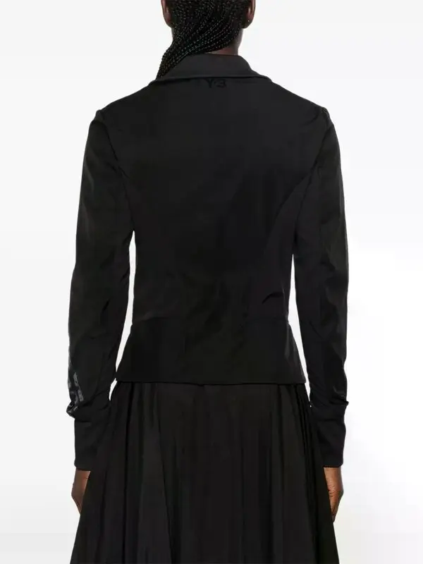 Y3 Striped Zip-up Jacket