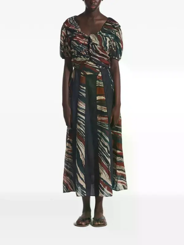 MULLER OF YOSHIOKUBO Printed Blouse