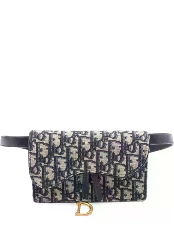 Dior Monogram Belt Bag - Blue