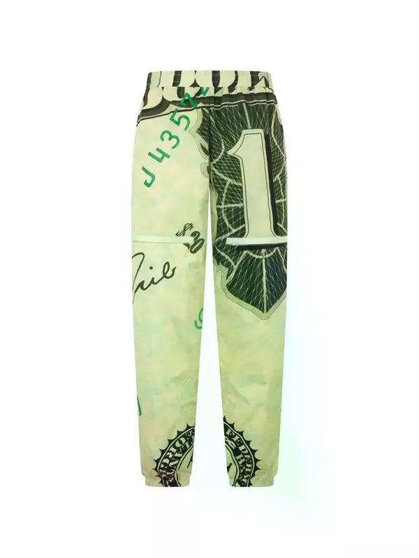 Moschino Graphic-print Track Pants - Neutrals